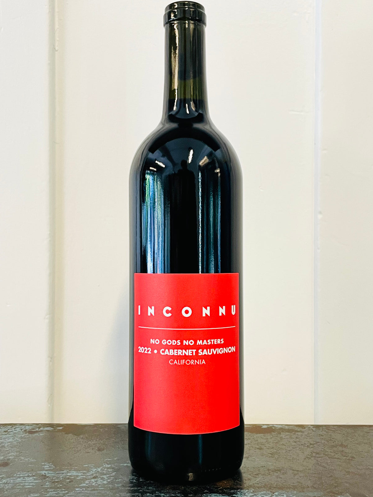 Inconnu Cabernet Sauvignon No Gods No Masters 2022 – TOMORROWS WINE