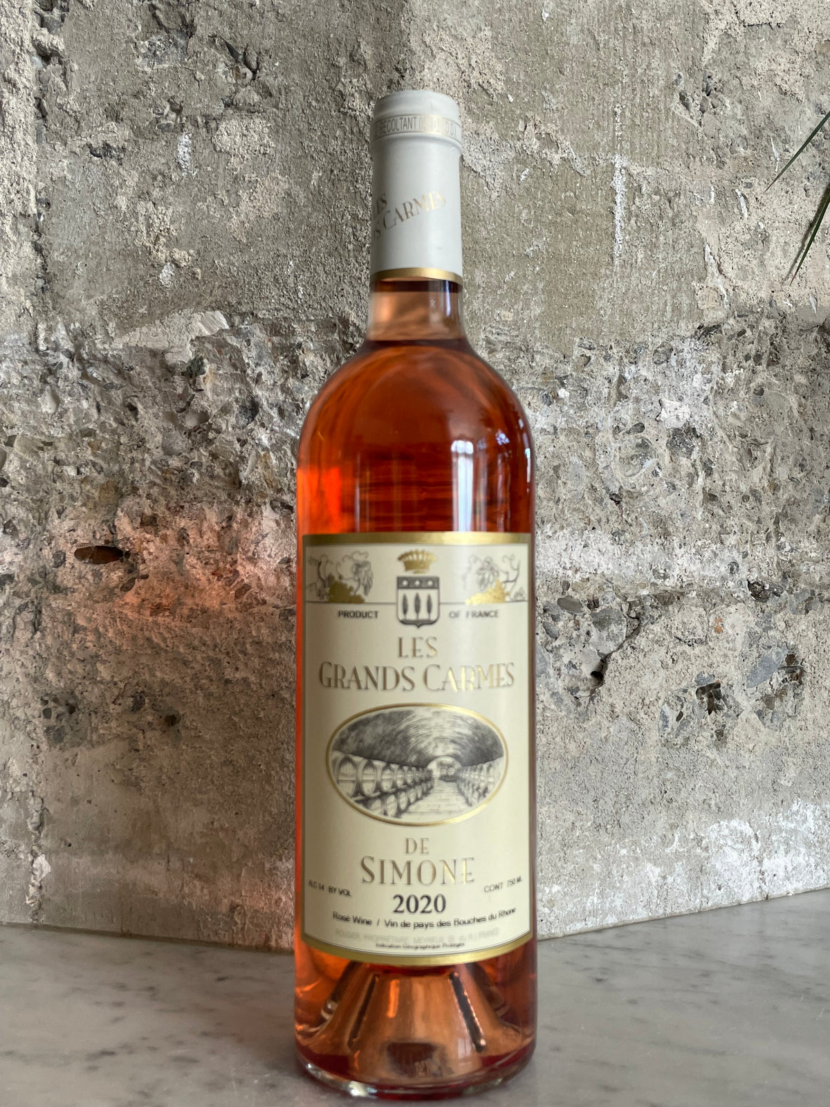 Château Simone "Les Grands Carmes de Simone" Rosé 2020 – Tomorrow's Wine