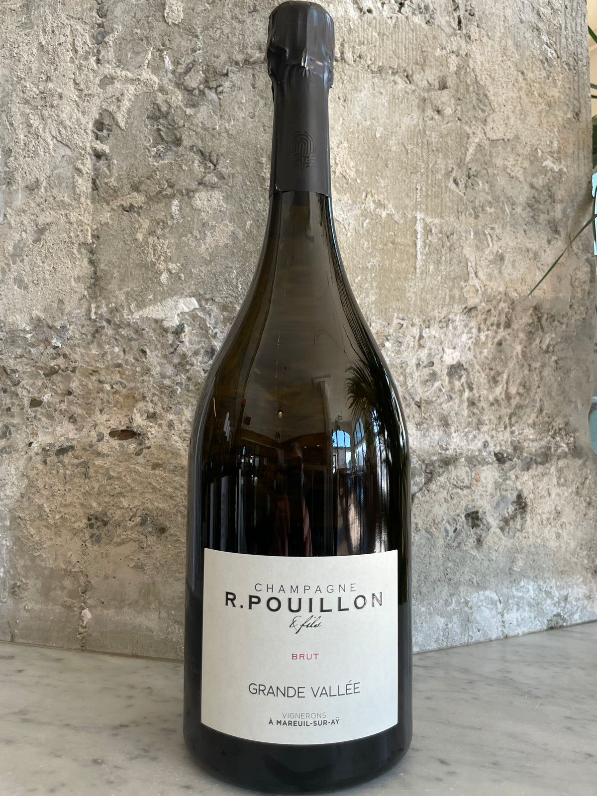 R. Pouillon et Fils Champagne Grande Vallee Extra Brut NV (1.5L ...